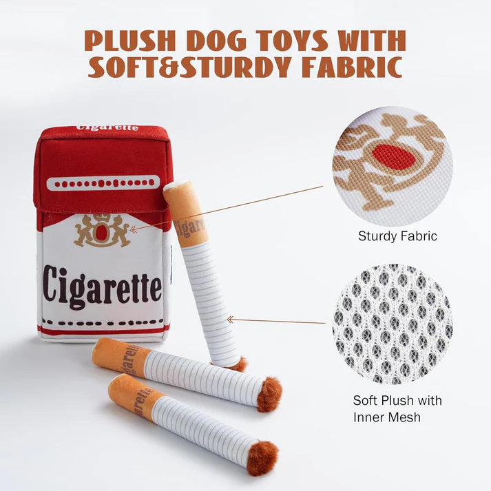 dog ends cigarette